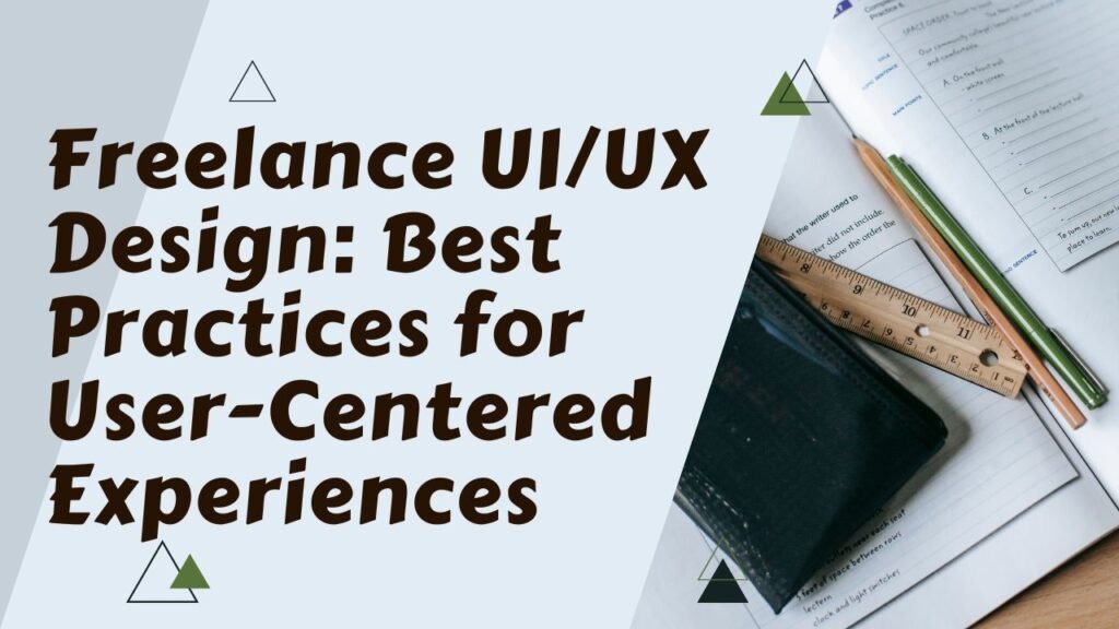 Freelance UI/UX Design: Best Practices for User-Centered Experiences ...